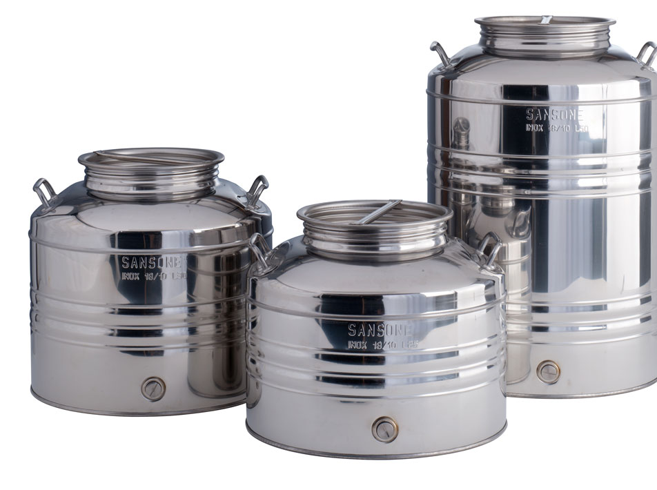 Containers INOX – POLLAS GLASS